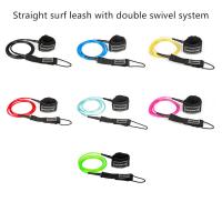 China 7mm 5ft-10ft Kiteboarding Customized Color SUP Regular Essential Leash with Silk Logo for sale