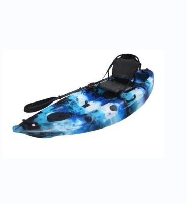 China Discover the Beauty of Lakes Rivers with Our Blue Camouflage 2.7m Single Person Kayak for sale