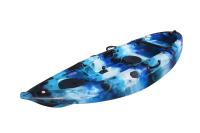 China Discover the Beauty of Lakes Rivers with Our Blue Camouflage 2.7m Single Person Kayak for sale