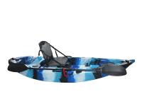 China Discover the Beauty of Lakes Rivers with Our Blue Camouflage 2.7m Single Person Kayak for sale