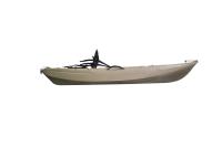 China Grey 2.7m HDPE Plastic Fishing Kayak for Touring and Rowing within 90 Characters for sale