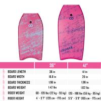 China IXPE XPE Body Boarding for Kids and Adults 1.96 Inch Thick Lightweight Foam Material for sale