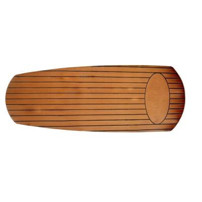 China WOOWAVE Custom Design EVA Boat Flooring Coaming Bolster Pads 2400mm*120mm / Customized for sale