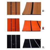 China WOOWAVE Custom Design EVA Boat Flooring Coaming Bolster Pads 2400mm*120mm / Customized for sale