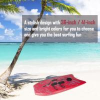 China 36 Inch XPE Bodyboard Board for Adult Foam Surfboard with EPS Core RED and Affordable for sale