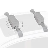 China 50 kgs Load Capacity Car Top Carrier Roof Kit for Kayak/Canoe Woven Lable or PVC Lable for sale