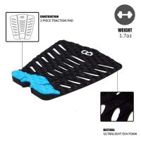 China Customized EVA Foam Surf Decking Pad for Lakes Rivers WOOWAVE Knee Board Traction Pad for sale