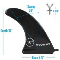 China Upgrade to PVC Colorful Surfboard Fins for Enhanced Kiteboarding Performance for sale