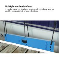 China Dock Fenders Bumper Boat Marine Yacht with EVA Flat Fender and Nylon Rope Accessories for sale