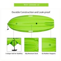 China Modular Pedal Fishing Kayak Easy Splicing Design for 1-2 People Fits Fishing Needs for sale