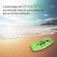 China 41 Inch HDPE Foam Surfboard Surfing Board EPS Bodyboard Board for Kids Weighs 1.62lbs for sale