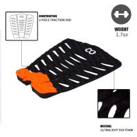China 3M or Domestic Adhesive Surfboard Traction Pad for Deck Grip SUP Front Tail Pad for sale