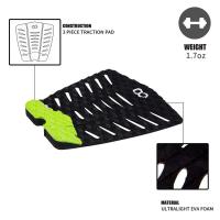 China Customized EVA Foam Surfboard Traction Pad in Pantone Color Woowave 3m Deck Knee Pads for sale
