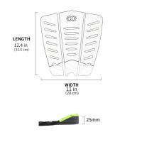 China Customized EVA Foam Surfboard Traction Pad in Pantone Color Woowave 3m Deck Knee Pads for sale