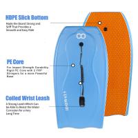 China Kids and Adults PE Core Bodyboard with High Durability Rider Weight 120-200lbs for sale
