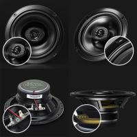 China Set of 2 Full Range Coaxial Car Speakers with 6.5 Inches Subwoofer and 1500Hz Tweeter for sale