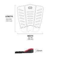China Soft Marine Grade EVA Surfboard Traction Pads in Custom Pantone Color for Maximum Grip for sale