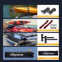 China Portable Bag Included Woven Lable Logo Soft Kayak Roof Rack for All Cars for sale