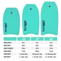 China Professional Surfing Bodyboard with Custom Color and Logo Board Thickness 2.20 Inch for sale