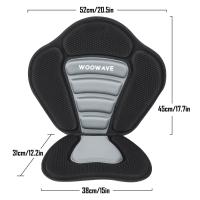 China Neoprene 600D Polyester Kayak Seat for WOOWAVE Marine Seat Boat Applicable People Men for sale