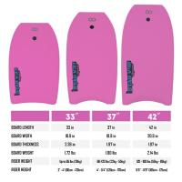 China PROFESSIONAL 37 Inch Surfing Bodyboard with Custom Surfing Gear and Accessories for sale