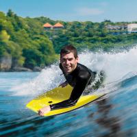 China Get the Ultimate Surfing Experience with Woowave 37'' Professional Bodyboard and Leash for sale
