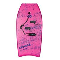 China 41 Inch Kids Swim Surfboard Pink Body Board Bodyboard with Leash EPS XPE HDPE Material for sale