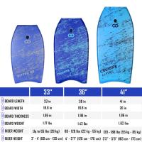 China Woowave Custom Design EPS Bodyboard XPE Shortboard Body Board for Surfing for sale
