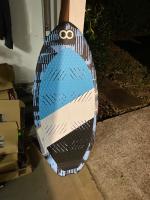 China Professional 49'' Wakesurf Fiberglass Stand Up Paddle Board for Surfing Enthusiasts for sale