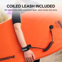 China Men's 42.5 inch Bodyboard with PE Core Professional Surfing Essential for sale
