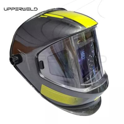 China Large Viewing Screen Solar Power Auto-darkening Welding Helmet for TIG MIG Welder Made for sale