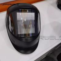 China Large Viewing Screen Solar Power Auto-darkening Welding Helmet for TIG MIG Welder Made for sale