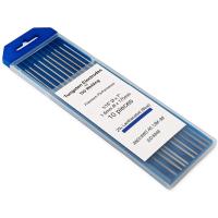 China Blue 2% Lanthanated TIG 1/16'' x 7'' 10 Pack WL20 Ground Finish Tungsten Electrodes for sale