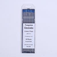China Bar Customized Support 10-Pack Blue TIG Welding Tungsten Electrodes 2% Lanthanated WL20 for sale