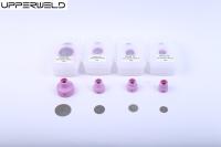 China Bar Customized Support 10-Pack Blue TIG Welding Tungsten Electrodes 2% Lanthanated WL20 for sale