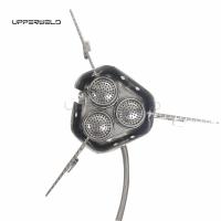 China Outdoor Cooking Portable Burner Round Stainless Steel Furnace Head Camping Gas Stove for sale