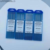 China 1/8'' 3/32'' 2% Lanthanated Gold WL15 Tungsten Electrode for STIG Welding 10-Pack for sale