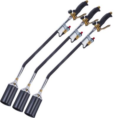 China CTN/PCS 20pcs/CTN Brass Propane Torch Weed Burner with Piezo Ignition and 6.6 ft Hose for sale