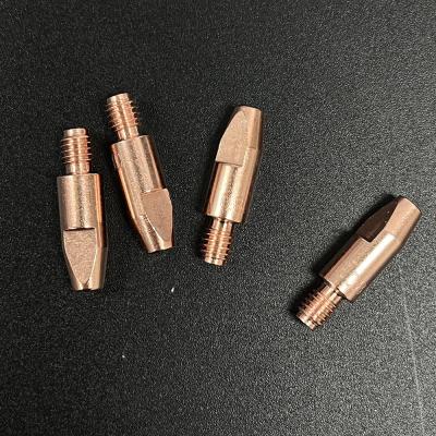 China Professional M6 28 0.8MM Brass Contact Tip for Mig Welding Torch in Welding Industry for sale