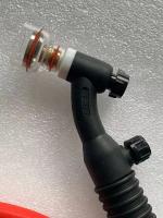 China Black 250AMP Large Champagne Clear Nozzle Air-Cooled Tig Welding Torch Kit WP26FV-R-20FT for sale
