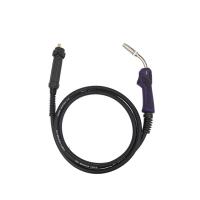 China Customized OBM Support Purple 25AK Air Cooled MIG Welding Torch with Euro Connector for sale
