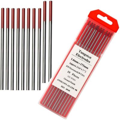 China Tungsten Electrode 2% Thoriated 1/16'' * 7