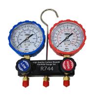 China R744 Quick Coupler Car AC Manifold Gauge Set for Universal Car Fitment Air Conditioning for sale