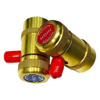 China R744 Quick Coupler Car AC Manifold Gauge Set for Universal Car Fitment Air Conditioning for sale