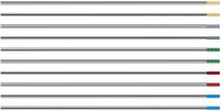 China Red 2% Thoriated Tungsten Electrodes for TIG Welding Customized Support and from OEM for sale