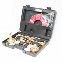 China Top- Welding Torch Oxygen Acetylene Gas Regulator Kit with Twin Hose and Cutting Nozzle for sale