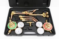 China Top- Welding Torch Oxygen Acetylene Gas Regulator Kit with Twin Hose and Cutting Nozzle for sale