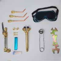 China Versatile Welding and Cutting Oxygen Acetylene Gas Torch Kit with Cutting Nozzle for sale