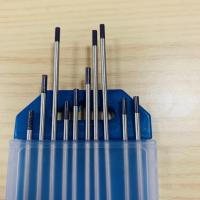 China WE3 Tungsten Electrodes Black Head Composite Tungsten 2.4mm*175mm Ideal for TIG Welding for sale