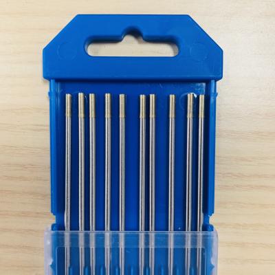 China 2.4mm*175mm WL15 Tungsten Electrodes TIG Welding Consumables with Customized Support for sale